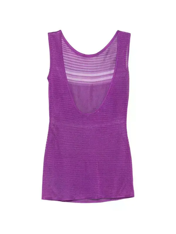 Celine 2000s Scoop-neck Sleeveless Top