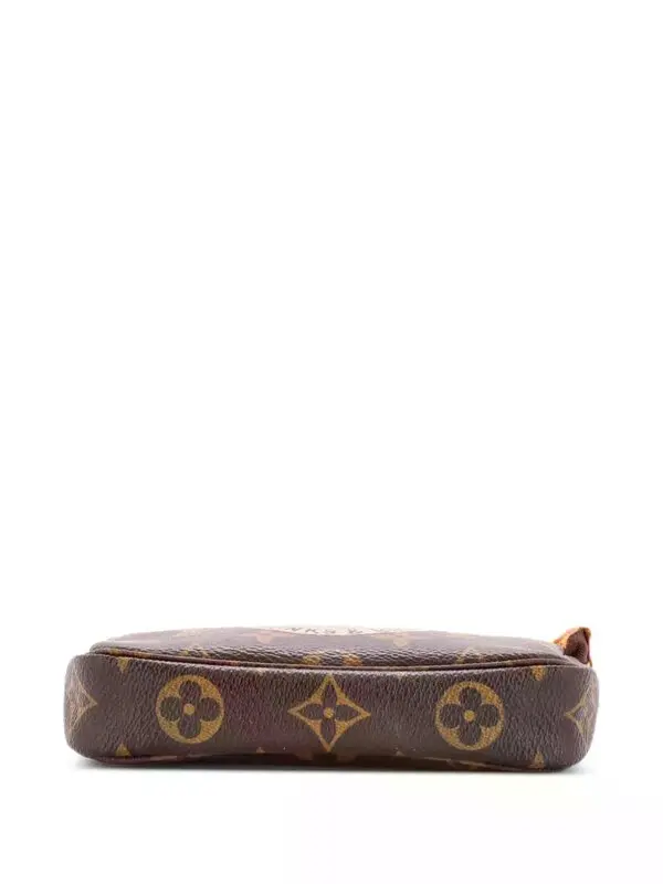 LOUIS VUITTON Pochette Accessoires Limited Edition Monogram Canvas Mini Clutch Bag