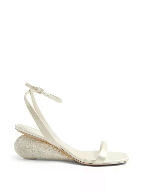 Simkhai Bridget Wedge Sandals - White