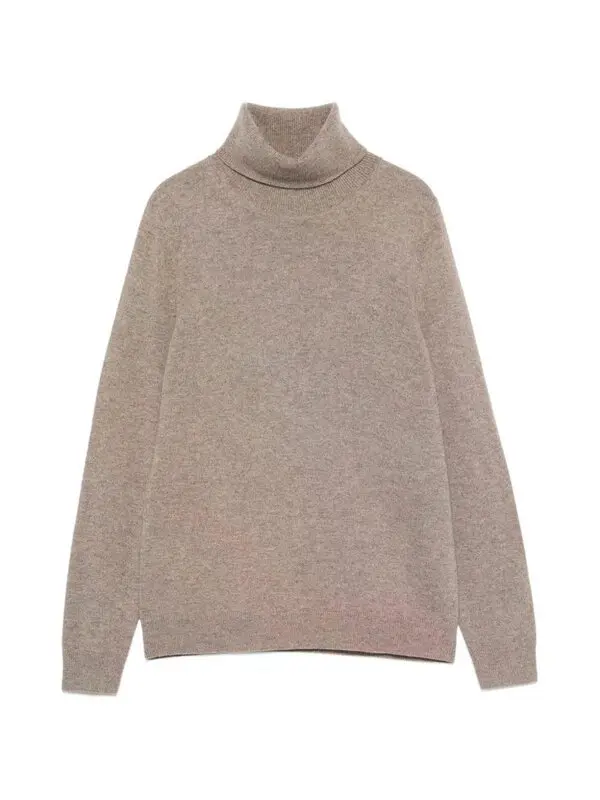Eric Bompard Cashmere Roll Neck Long Sleeve Sweater