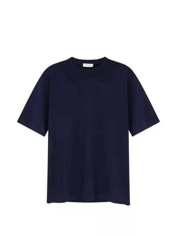 BRAMANI CASHMERE Crew-neck T-shirt - Blue