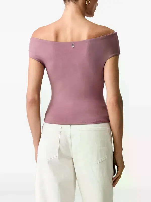 Guess Off-shoulder Jewel Top