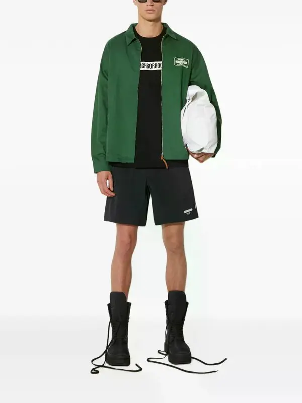 NEIGHBORHOOD Logo-print Long-sleeved T-shirt