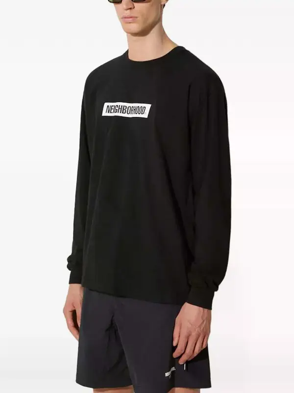 NEIGHBORHOOD Logo-print Long-sleeved T-shirt
