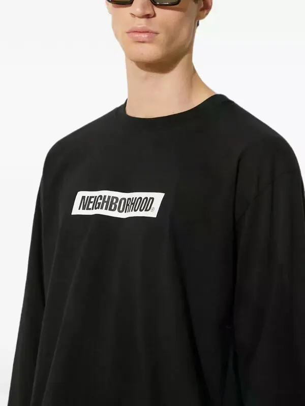 NEIGHBORHOOD Logo-print Long-sleeved T-shirt