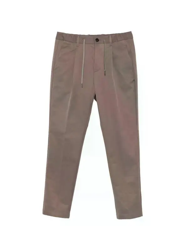 Herno Pleated Drawstring Trousers - Grey