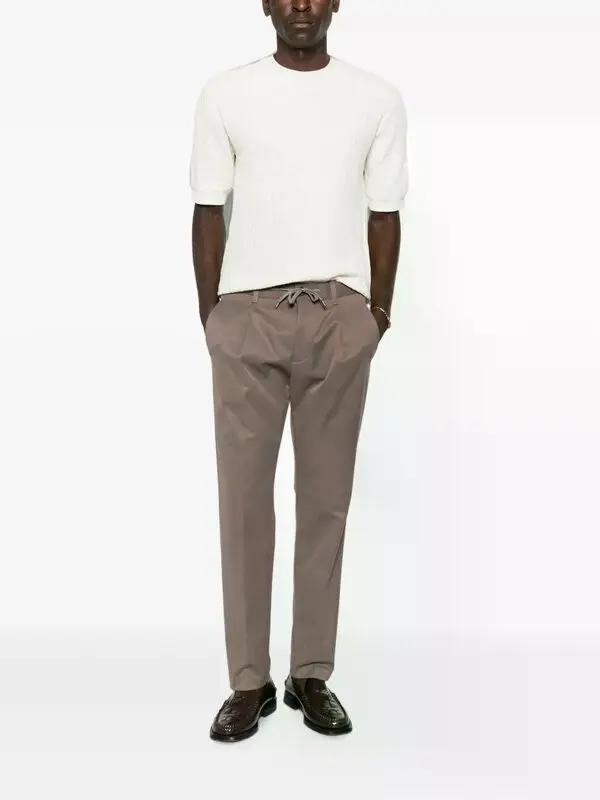 Herno Pleated Drawstring Trousers