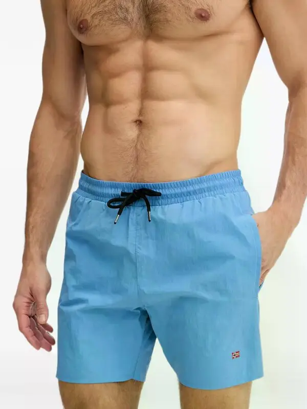 NAPAPIJRI Haldane Logo-patch Drawstring Swim Shorts