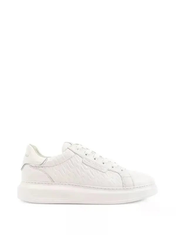 Karl Lagerfeld Monogram Kapri Sneakers - White