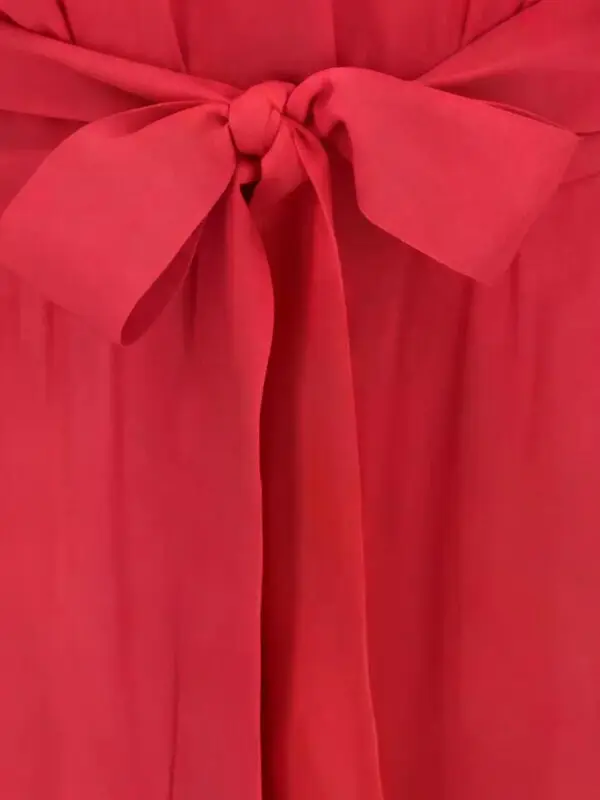 Isaia Belted Midi Dress