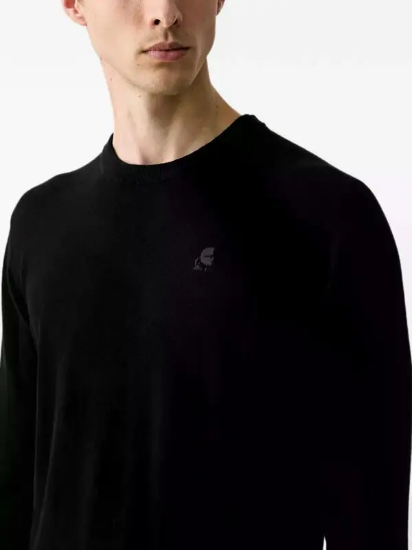 Karl Lagerfeld Logo-embroidered Sweater