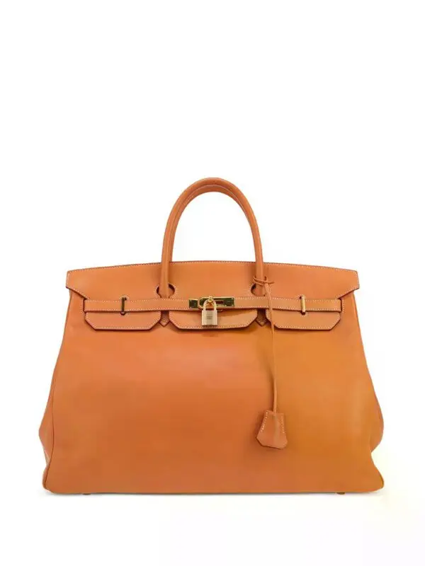 Hermès 1991 40 Birkin Handbag - Brown
