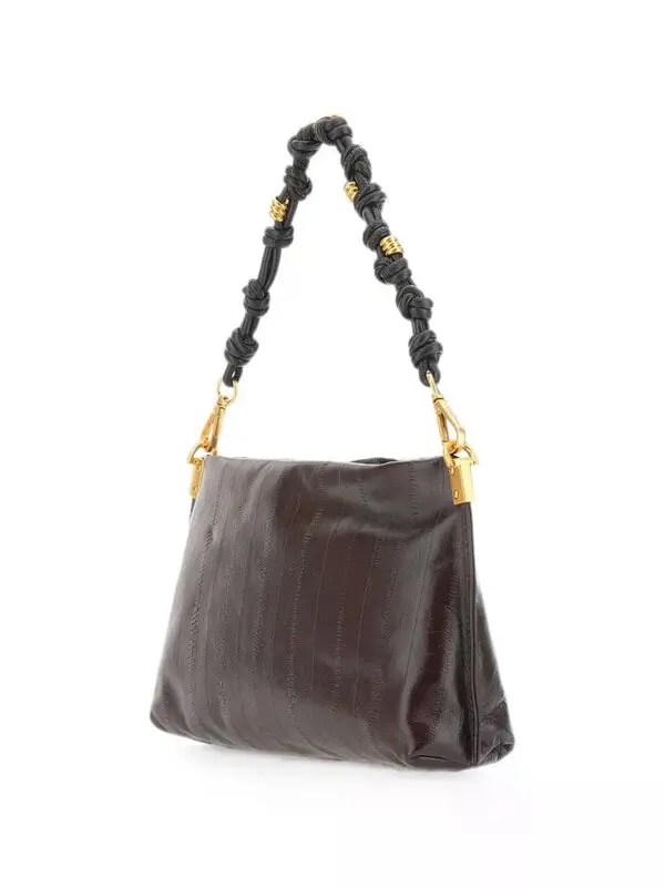GIANNI CHIARINI Leather Shoulder Bag - Brown