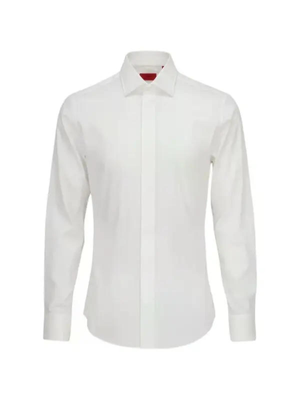 Isaia Spread-collar Button-down Shirt