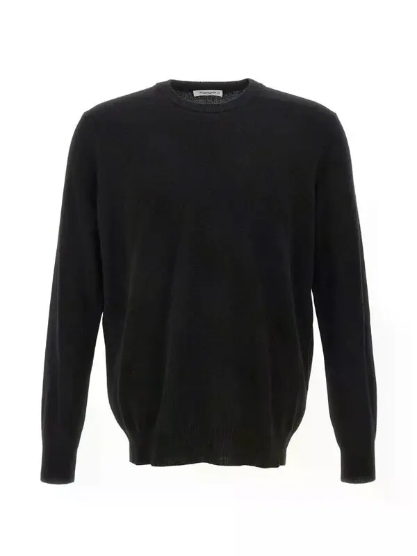 KANGRA Ribbed-knit Crew-neck Sweater