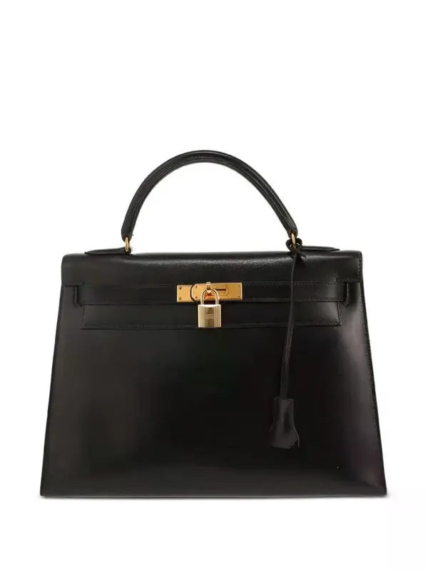 Hermès 1999 32 Kelly Tote Bag - Black
