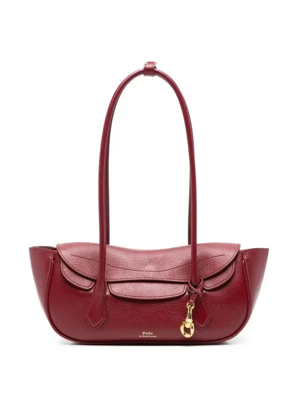 Polo Ralph Lauren Shoulder Bag Calf Leather "small Shoulder Bag