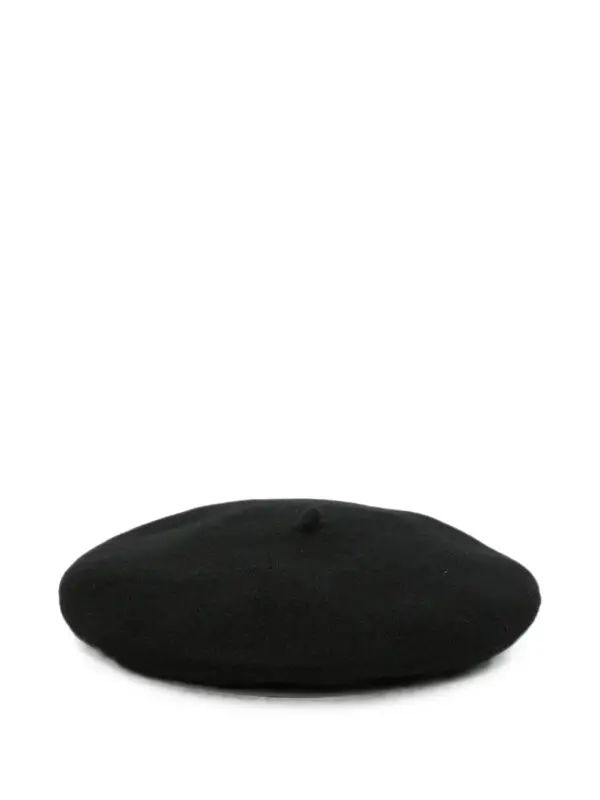 Emporio Armani Hat Logo "basque - Black