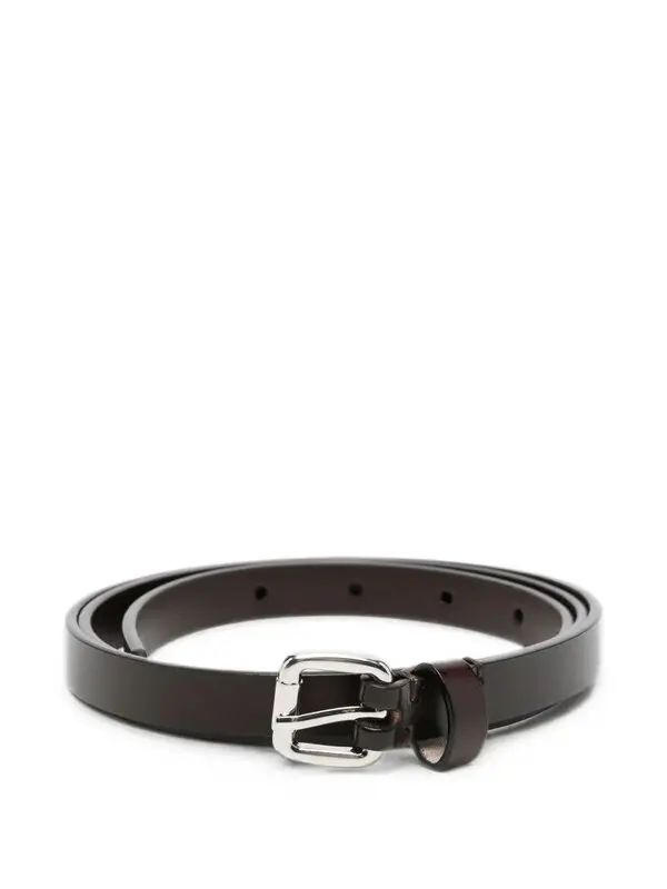 P.a.r.o.s.h Leather Belt With Silver Buckle