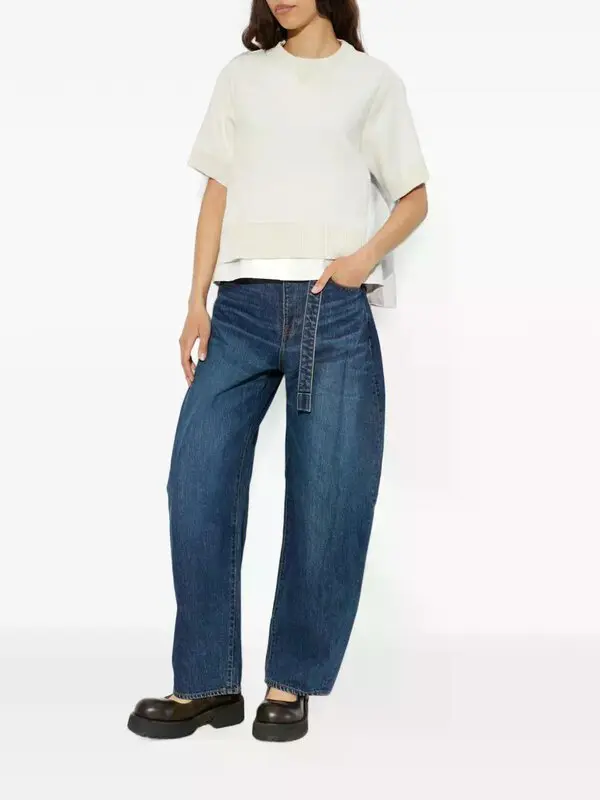Sacai Short-sleeve Blouse