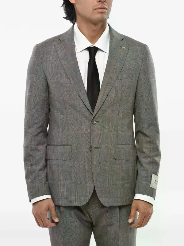 Corneliani Checked Wool Suit
