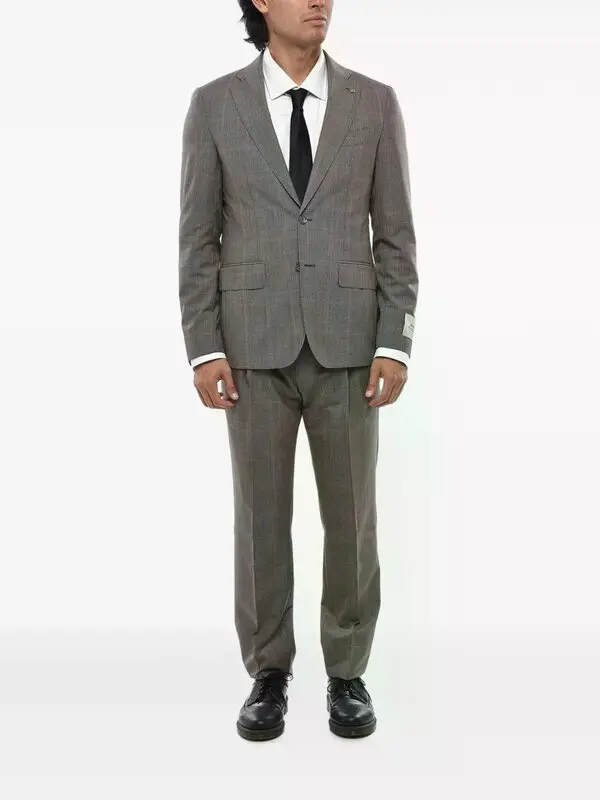 Corneliani Checked Wool Suit
