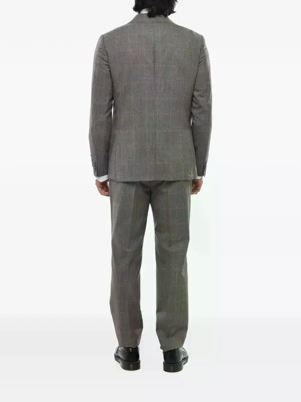 Corneliani Checked Wool Suit