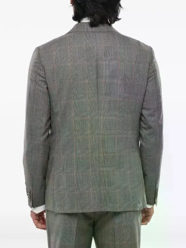 Corneliani Checked Wool Suit