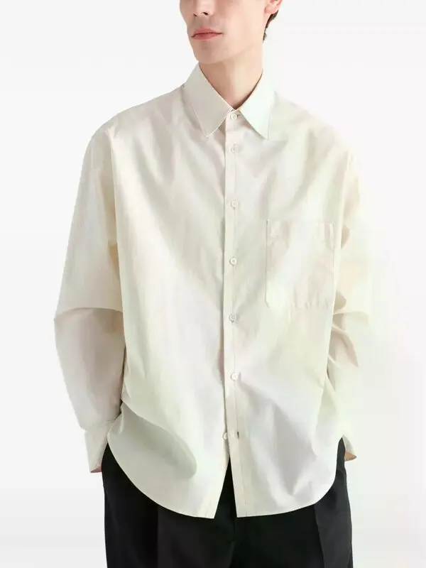 LEMAIRE Washed Chest-pocket Shirt