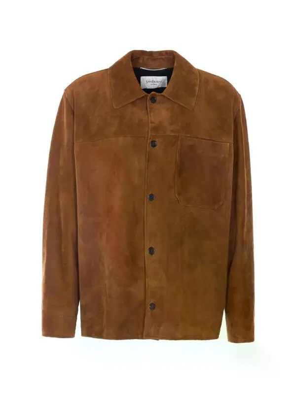 Saint Laurent Button-fastening Shirt Jacket
