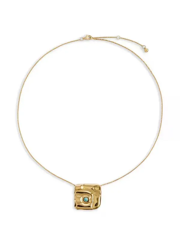 Monica Vinader Square-pendant Necklace