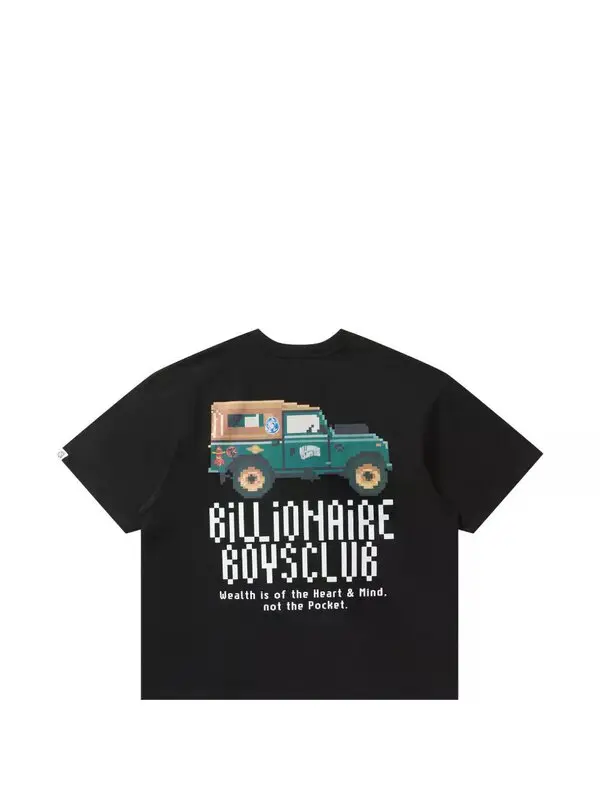 BILLIONAIRE BOYS CLUB Wild Ss Knit Graphic-print T-shirt - Black