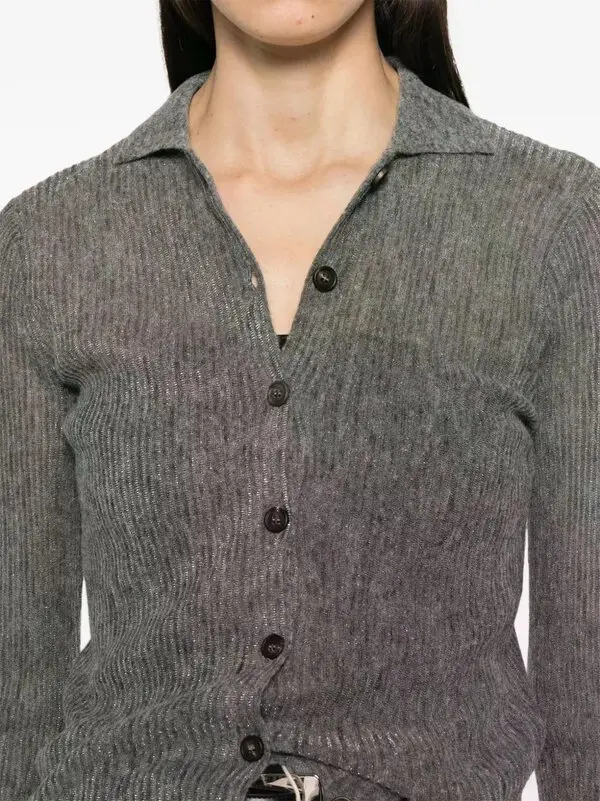 Brunello Cucinelli Ribbed-knit Button-up Cardigan