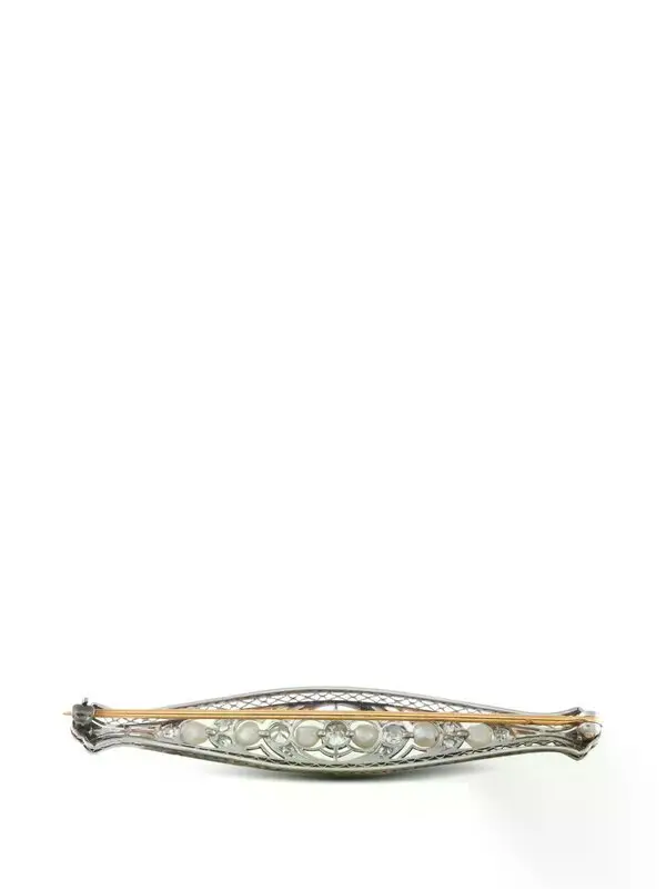LB EXCLUSIVE Diamond And Pearl Brooch