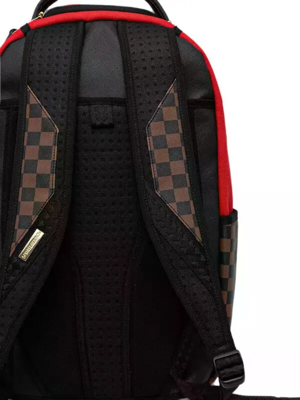 SPRAYGROUND Check-pattern Shark-mouth Backpack