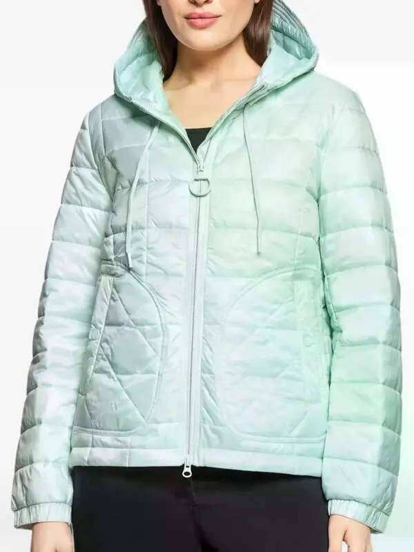 BETTY BARCLAY Quilted Hooded Jacket