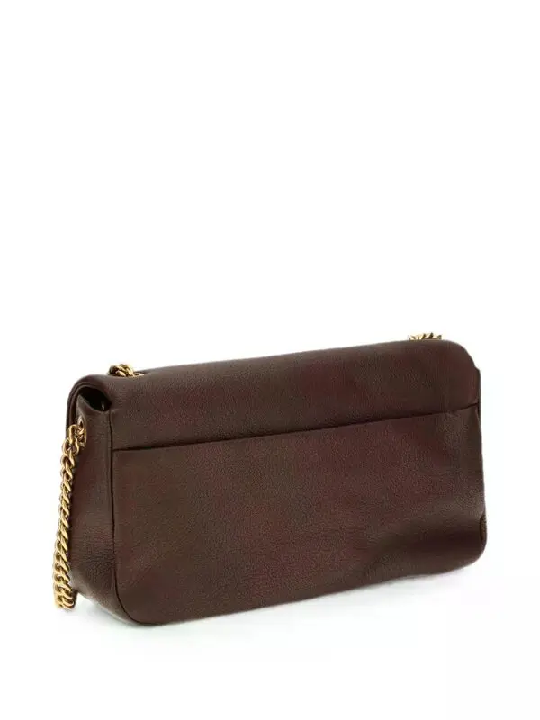 Pinko Love Birds Click Soft Horizontal Leather Shoulder Bag