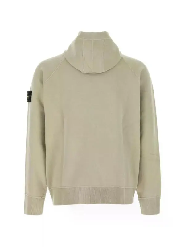 Stone Island Logo-patch Zip-up Hoodie