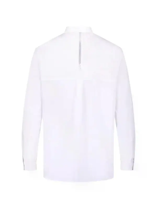 BETTY BARCLAY Embellished Pocket High-low Shirt