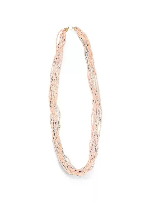 Vintage Beaded Multi-strand Necklace