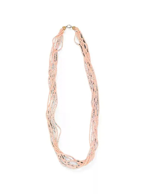 Vintage Beaded Multi-strand Necklace