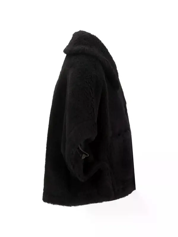 Max Mara Teddy Button-down Cape