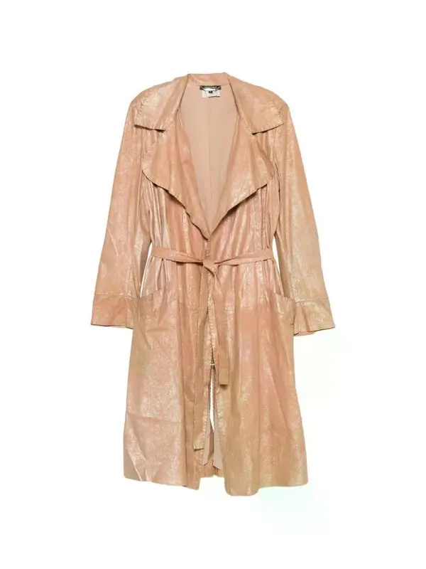 Roberto Cavalli 1970s Belted Coat