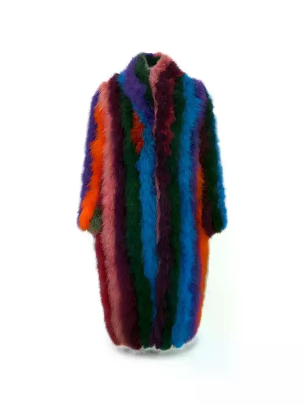 Moschino Striped Coat