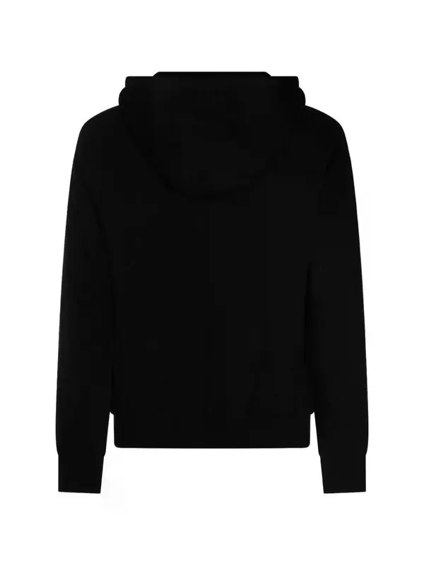 THOM KROM Zip-up Drawstring Hoodie