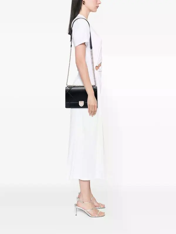 Dior 2018 Calfskin Diorama Flap Crossbody Bag