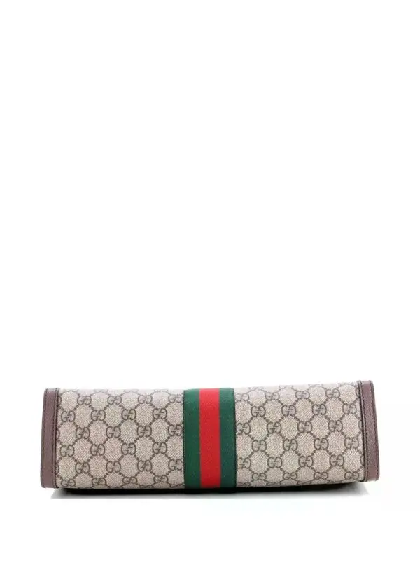 Gucci Ophidia Chain Gg Coated Canvas Medium Shoulder Bag