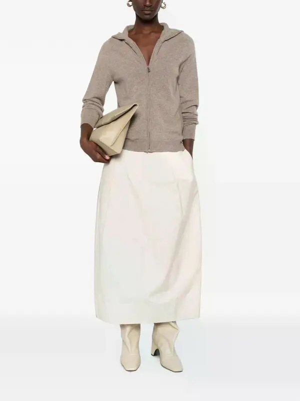 Eric Bompard Zip-fastening Hoodie Cardigan