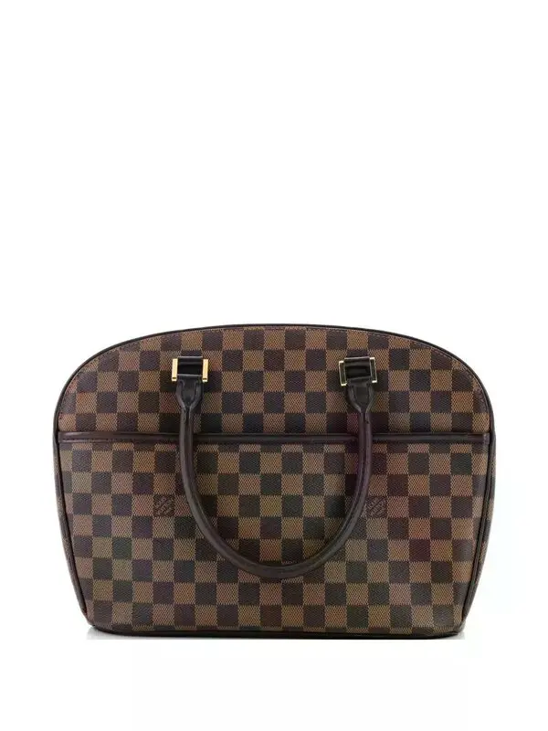 LOUIS VUITTON Sarria Handbag Damier Horizontal Satchel - Brown