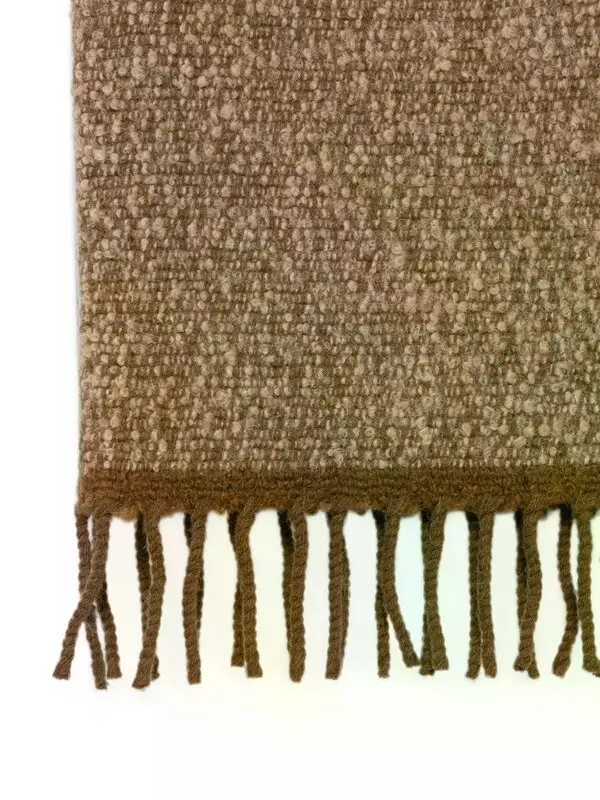 UMA WANG Fringed Bouclé Scarf